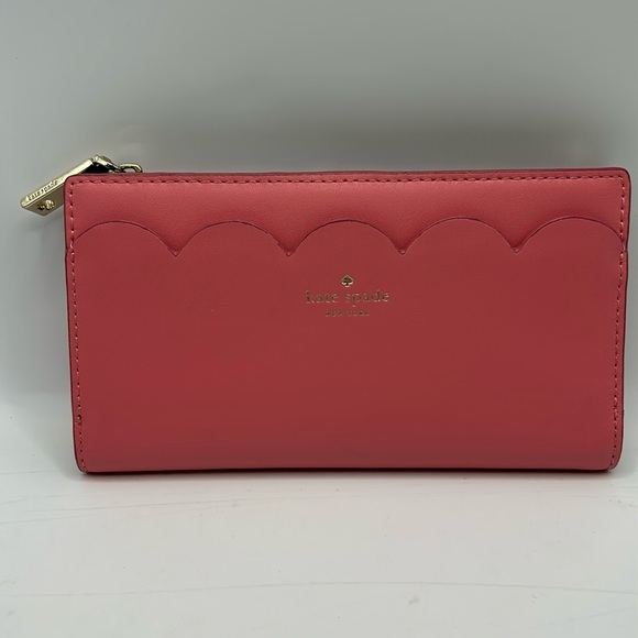 kate spade | Bags | Kate Spade Magnolia Street Continental Wallet Pink ...